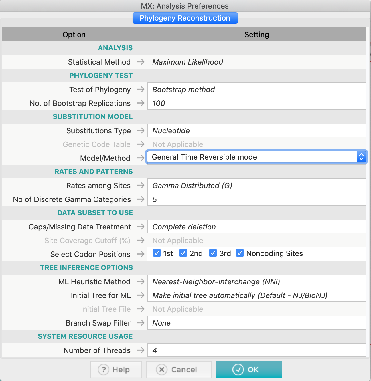 Using MEGAX - UChile - Modulo Comparative Genomics